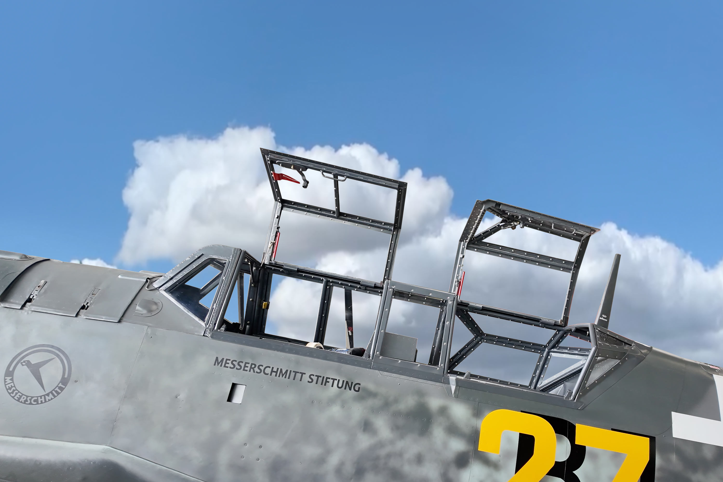 Flugmuseum Messerschmitt - Me 109 G12 two seater